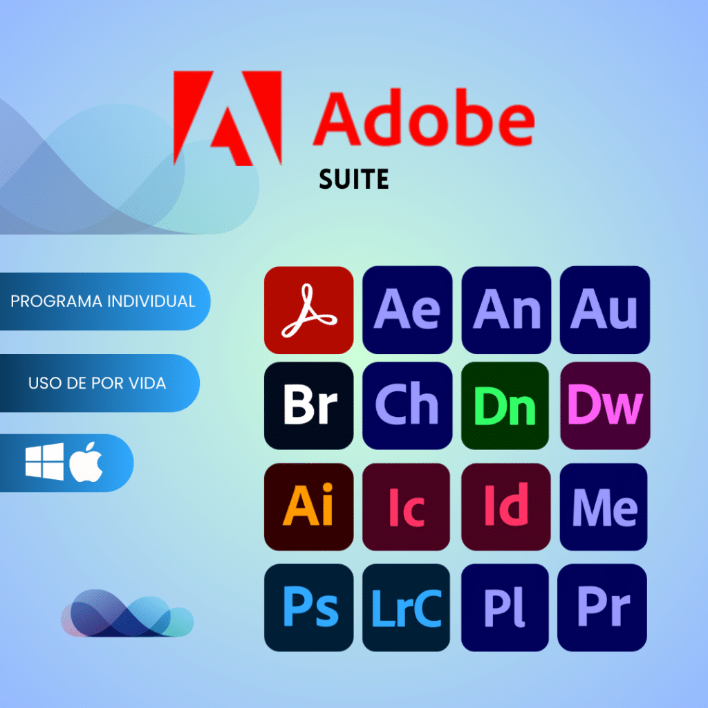 Suite Adobe (2020 – 2024) De Por Vida – ReveChl